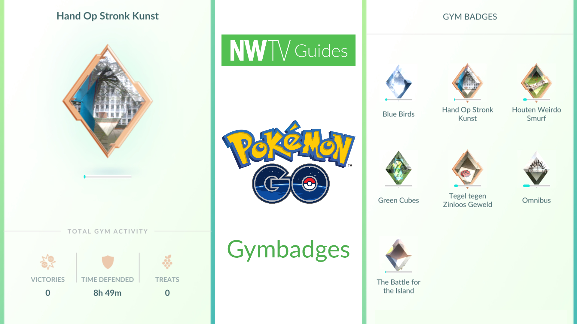 Pokémon GO Gymbadges - NWTV