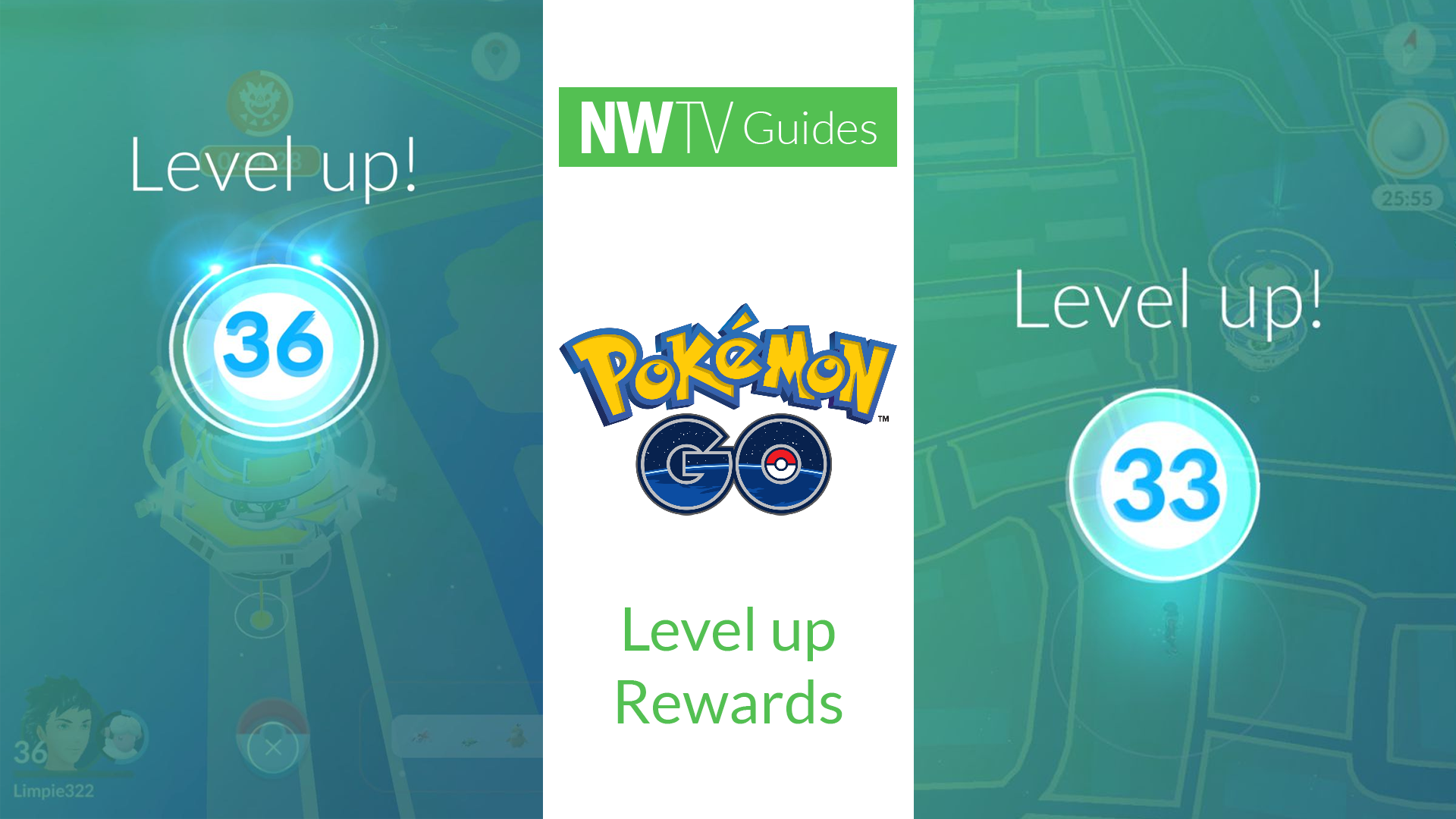 Overzicht van de Pokémon GO level up rewards - NWTV