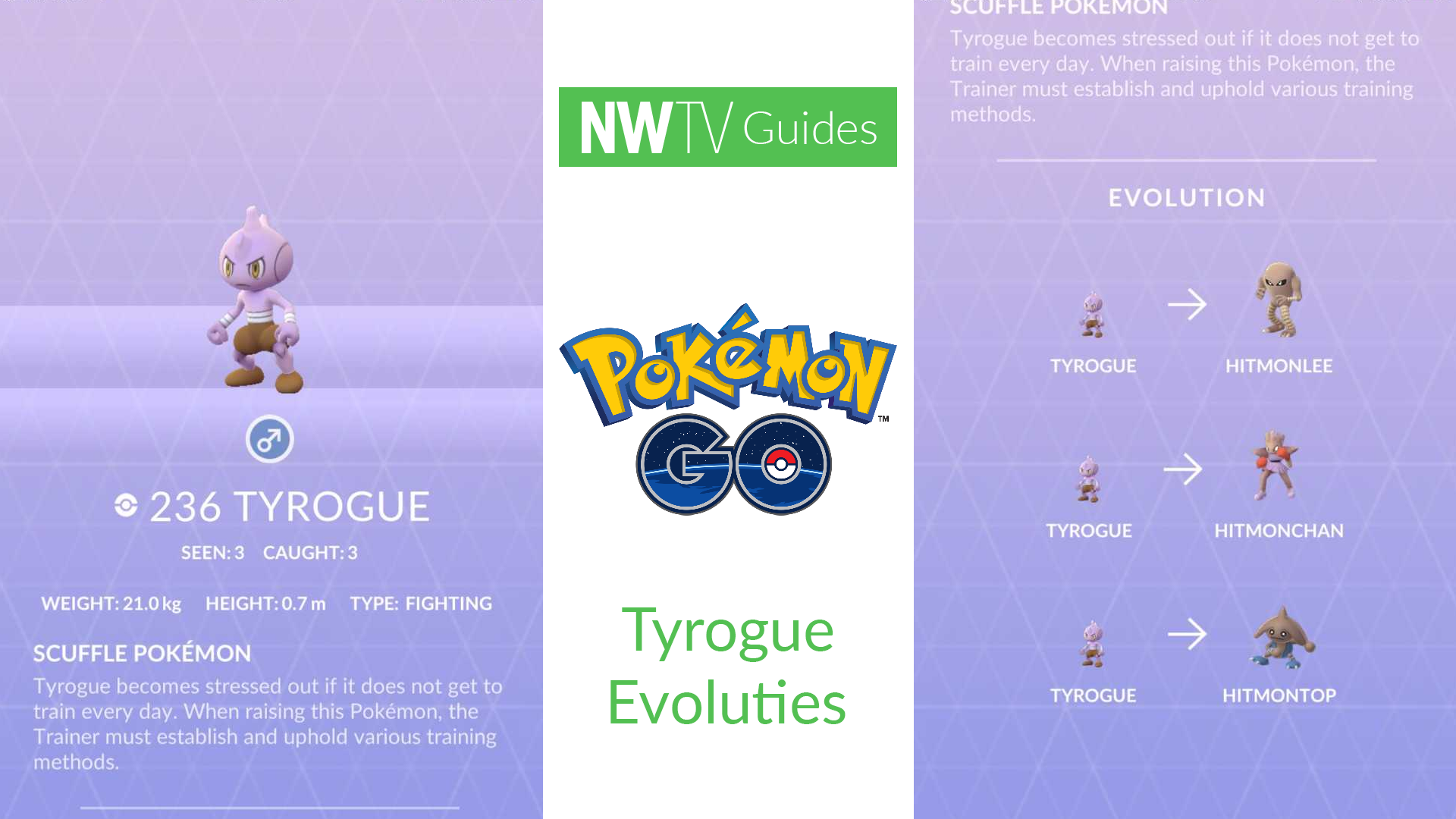 Alles over de verschillende Pokémon GO Tyrogue Evoluties - NWTV