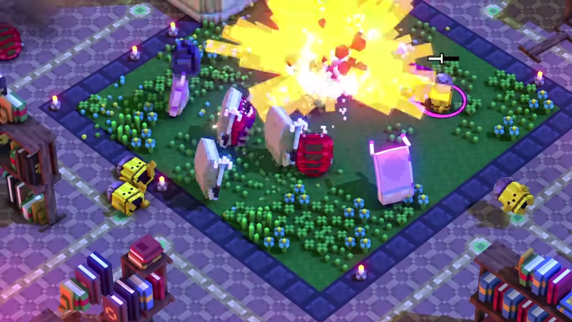 Riverbond-gameplay toont een boel crossover-kostuums in voxelvorm - NWTV