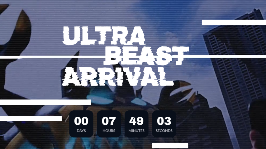 Niantic telt af naar 15 uur vanmiddag op speciale Ultra Beast Arrival ...