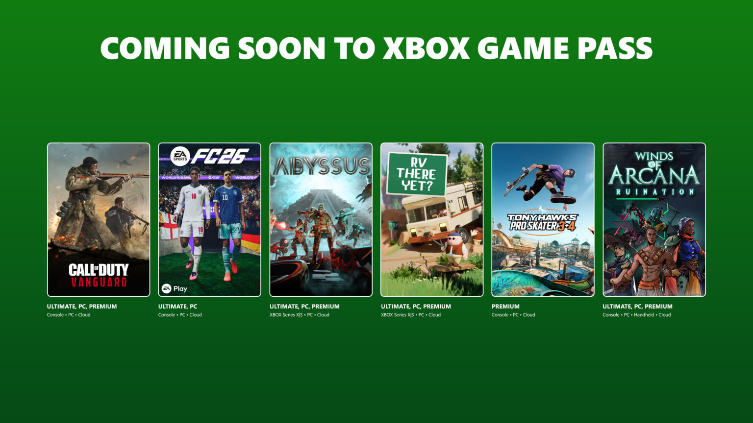 Tweede batch Xbox Game Pass juni 2026 is bekend - NWTV